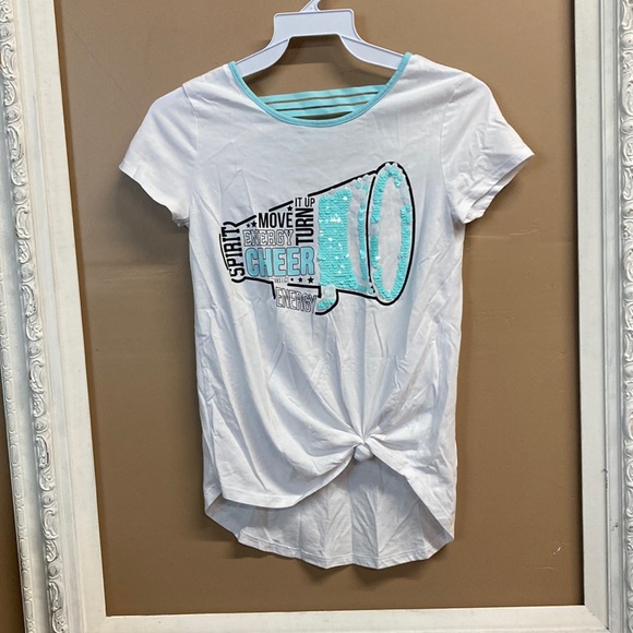 Justice | Shirts & Tops | Justice Girls Cheer Shirt | Poshmark